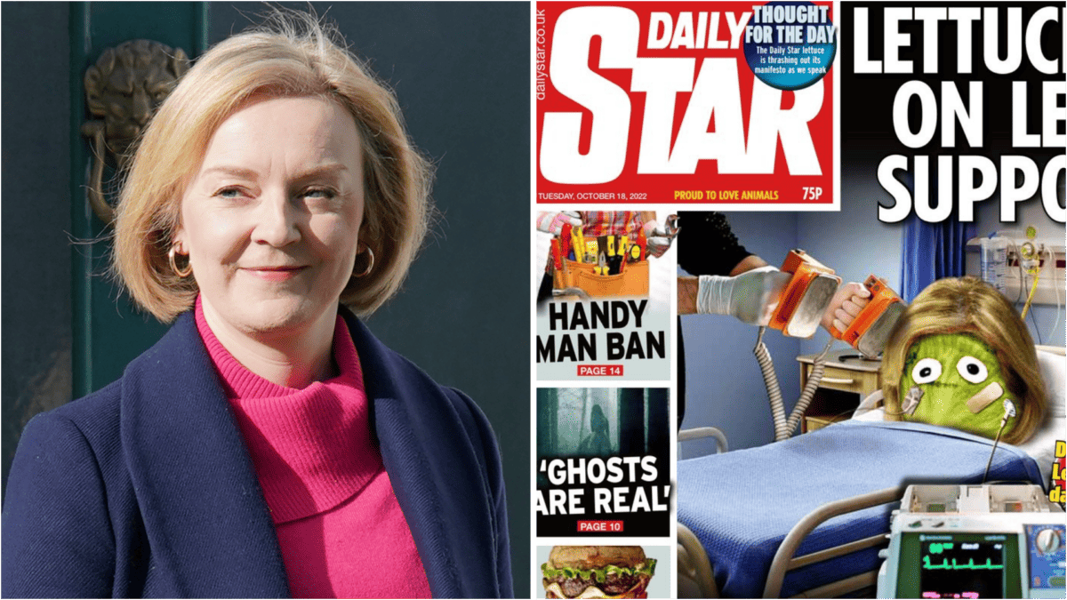 Liz Truss says Star's lettuce campaign was 'puerile'